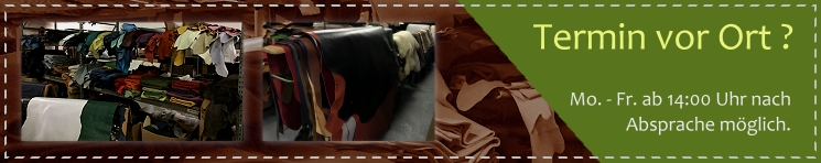 Lederbedarf, Sattlerbedarf, Schuhbedarf, Möbelleder, Autoleder ...